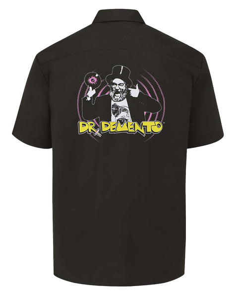 Dr. Demento Embroidered Work Shirt | Dr. Demento